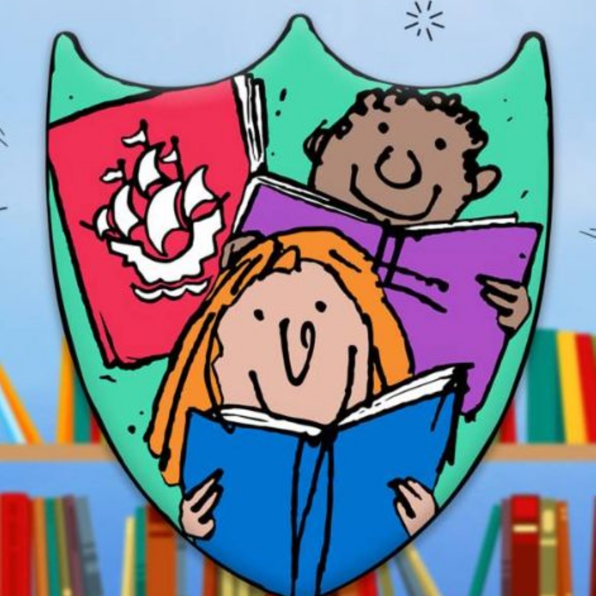 Upton Junior School - Blue Peter Book Badge!